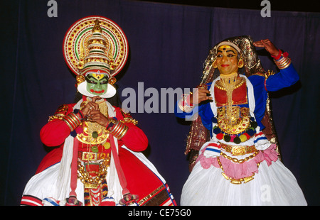 India Kerala Kochi Men Performing The Ankathari The Third Aspect Of ...