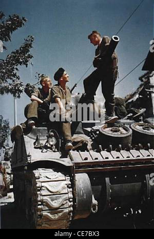 World War ll, Canadian Sherman Tank, The Boss, stands as a monument in ...