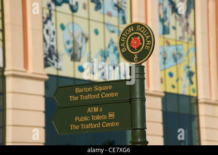 Barton Square in The Trafford Centre, Manchester, England Stock Photo ...