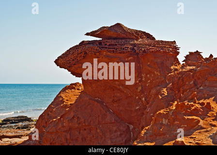 ROCK FORMATION, SANDSTONE, BARN HILL, WESTERN AUSTRALIA, WA, AUSTRALIA ...