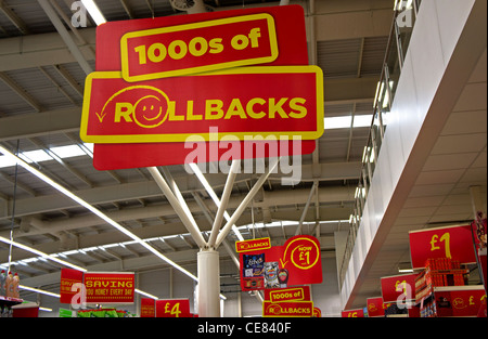 Advertising poster in an ASDA store for George children's clothing ...