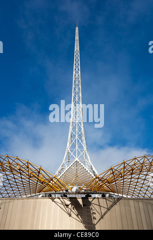 Detail of the spire at Victoria Arts Centre Melbourne Australia Stock ...