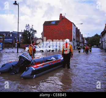 Flooding, Lewes, Sussex, England, (2000 Stock Photo - Alamy