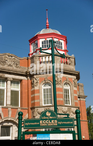 Eccles Library in Manchester Stock Photo - Alamy