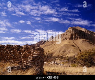 The Pinery Butterfield Stage Station ruins on the old Butterfield Stage ...