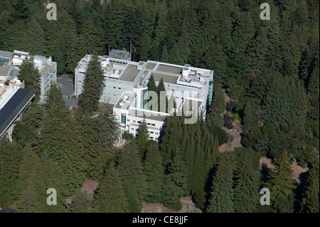 aerial photograph University of California Santa Cruz, UCSC, California ...