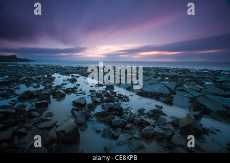 Kilve BeacH landscape, Somerset Stock Photo - Alamy