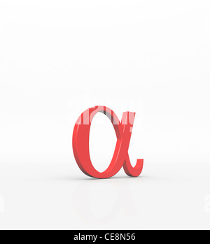 Alpha first letter Greek alphabet represents various concepts in many ...