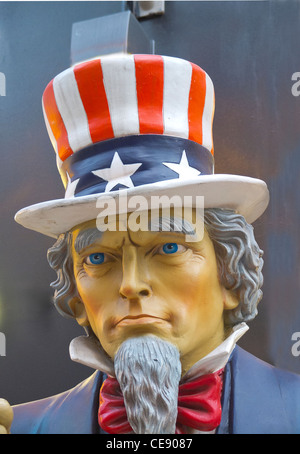 Uncle Sam large statue Stock Photo - Alamy