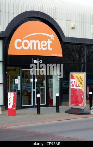 comet shop front Stock Photo - Alamy