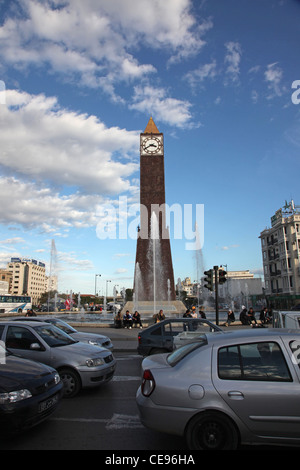 Tunis Clock Tower Stock Photo - Alamy