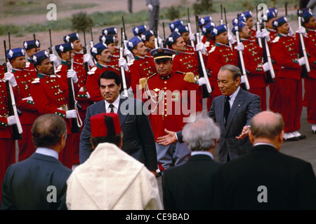 A summit declaring the Arab Maghreb Union occurs in Marrakech between ...