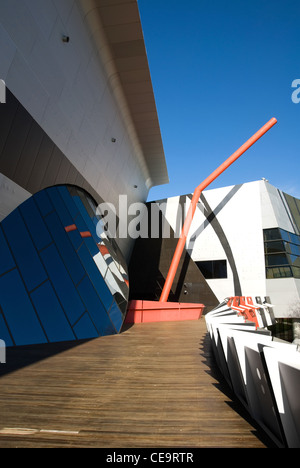 Architectural features of the Australian National Museum, Canberra ...