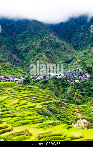 remote villages surrounds by rice terraces, philippines Stock Photo - Alamy