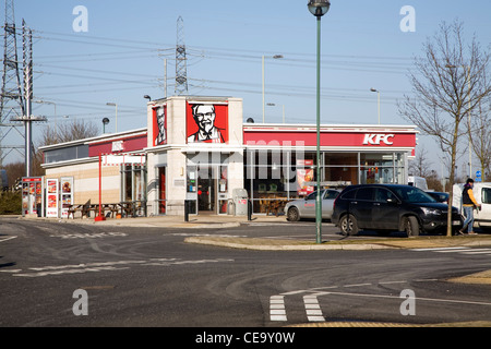 KFC restaurant Ipswich UK Stock Photo - Alamy