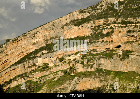 Wadi Qadisha, Qadisha Valley, Lebanon, Middle East Stock Photo - Alamy