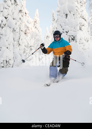 Syote; Skiing; Finland Stock Photo - Alamy