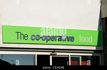 Co-Op shop sign Stock Photo - Alamy
