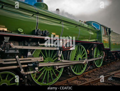 Preserved Steam Locomotive 1306 Mayflower Stock Photo - Alamy