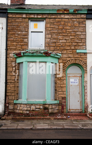 Tinned-up, derelict, abandoned, decline, home, house, decay, old ...
