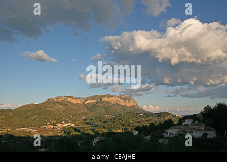 Mount Montgo Denia near Javea Spain Stock Photo - Alamy
