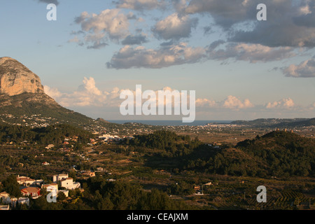 Mount Montgo Denia near Javea Spain Stock Photo - Alamy