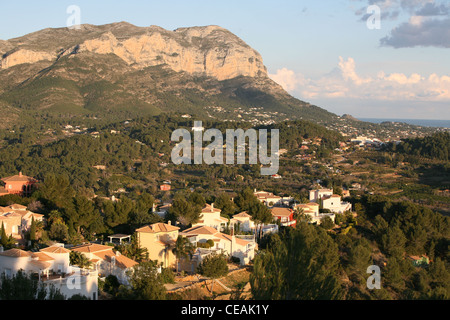 Mount Montgo Denia near Javea Spain Stock Photo - Alamy