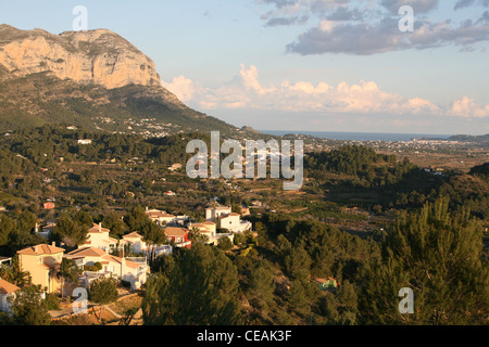Mount Montgo Denia near Javea Spain Stock Photo - Alamy
