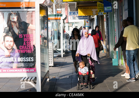 Street scene, Footscray melbourne victoria australia Stock Photo - Alamy