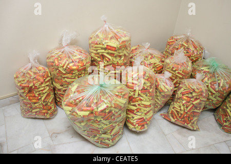 Burning Joss Paper Ghost Money Hanoi Vietnam Stock Photo - Alamy