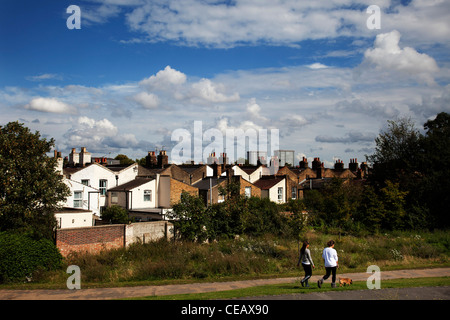 Poor housing, Tower Hamlets, East London, UK Stock Photo - Alamy