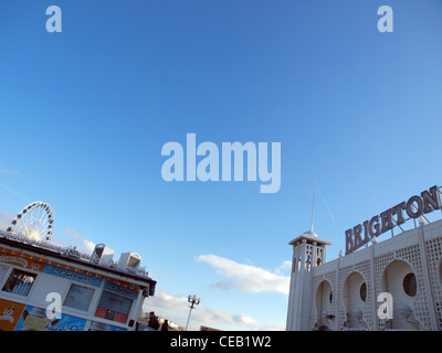 Entrance to the Brighton Wheel, East Sussex, Brighton, England Stock ...