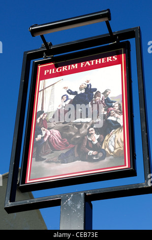 The Pilgrim Fathers Public House in the Nottinghamshire Village of ...