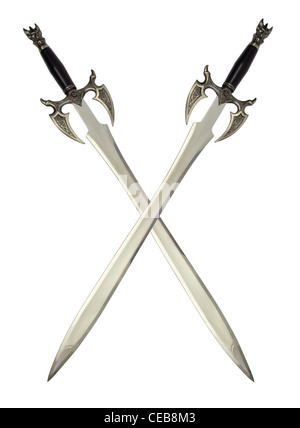 Ancient medieval swords Stock Photo - Alamy