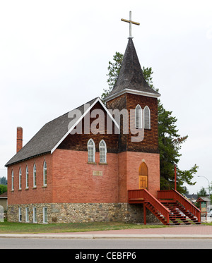 Jasper Lutheran Church. Alberta, Canada. Jasper National Park Stock ...