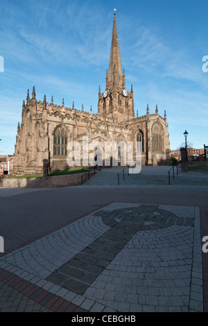 Rotherham Minster Church All Saints square perpendicular church Gilbert ...