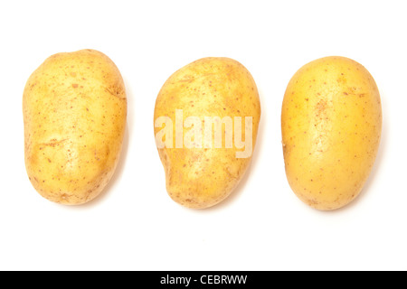 Vivaldi baking potatoes isolated on a white studio background Stock ...