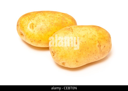 Vivaldi baking potatoes isolated on a white studio background Stock ...