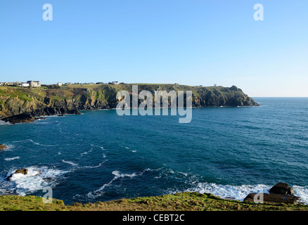 Bass Point Cornwall Stock Photo - Alamy