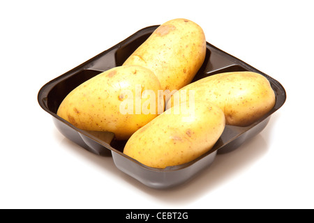 Vivaldi baking potatoes isolated on a white studio background Stock ...