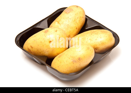 Vivaldi baking potatoes isolated on a white studio background Stock ...