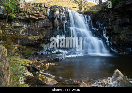 Kidson Force waterfall in Swaledale, Yorkshire Dales Stock Photo - Alamy