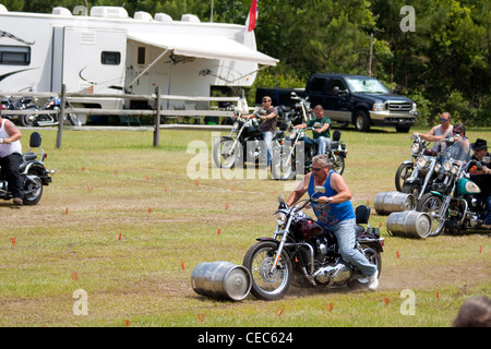 Motorcycle barrel roll event in Myrtle Beach South Carolina USA Stock ...