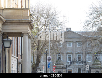 Leinster House (1745) Georgian building housing national parliament ...