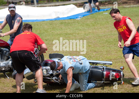 Motorcycle barrel roll event in Myrtle Beach South Carolina USA Stock ...