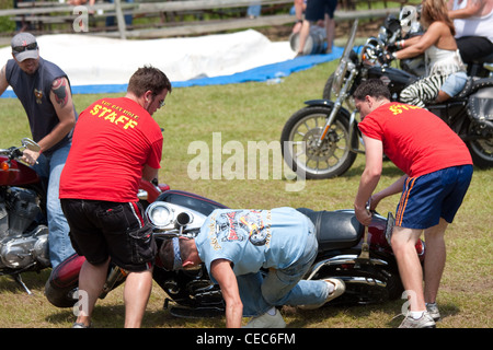 Motorcycle barrel roll event in Myrtle Beach South Carolina USA Stock ...