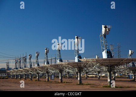 Closed Solar Electric Plant Stock Photo - Alamy