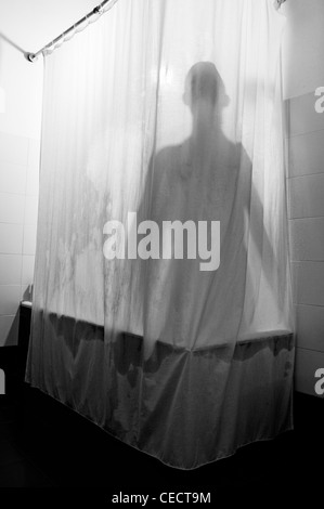 BEHIND THAT CURTAIN Stock Photo - Alamy