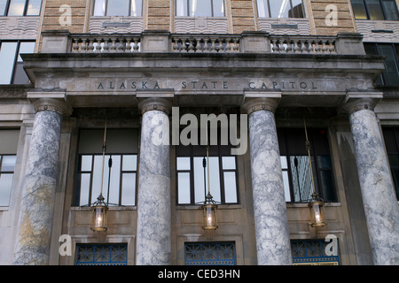 HISTORIC DOWNTOWN JUNEAU ALASKA Stock Photo - Alamy