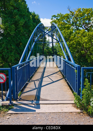 The Millennium Bridge over the River Yeo, also known as the Congresbury ...